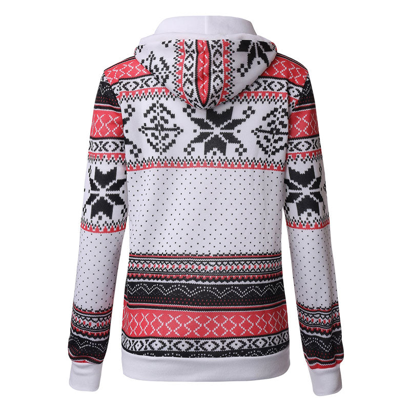 Cozy Winter Print Hoodie – Snow Day Calc
